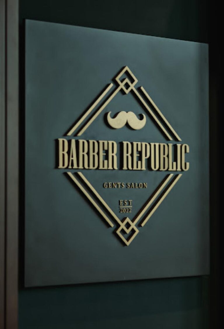 BARBER REPUBLIC SIGNAGE (2) - Amzan Neon